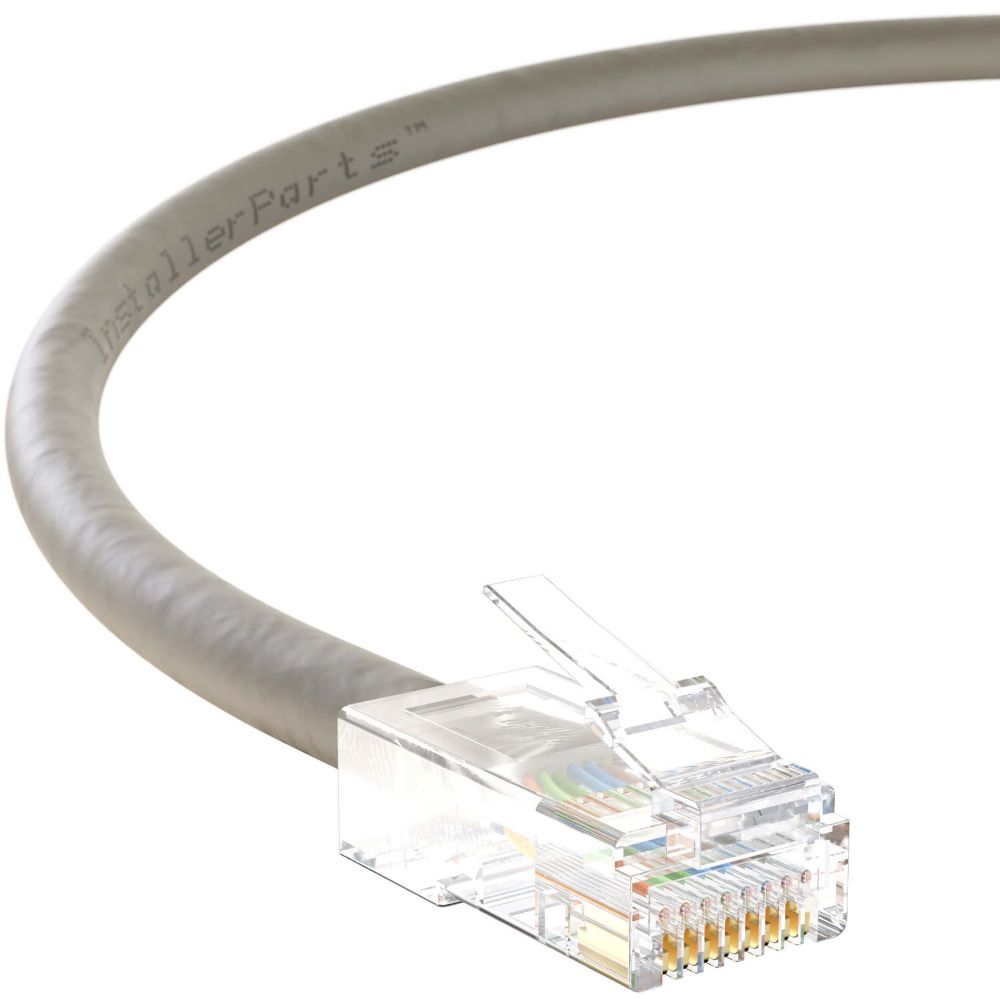 Ethernet Patch Cable CAT6 Cable UTP Non-Booted - Gray - Professional S